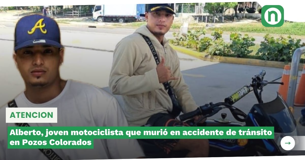 Alberto, joven motociclista que murió en accidente de tránsito en Pozos ...