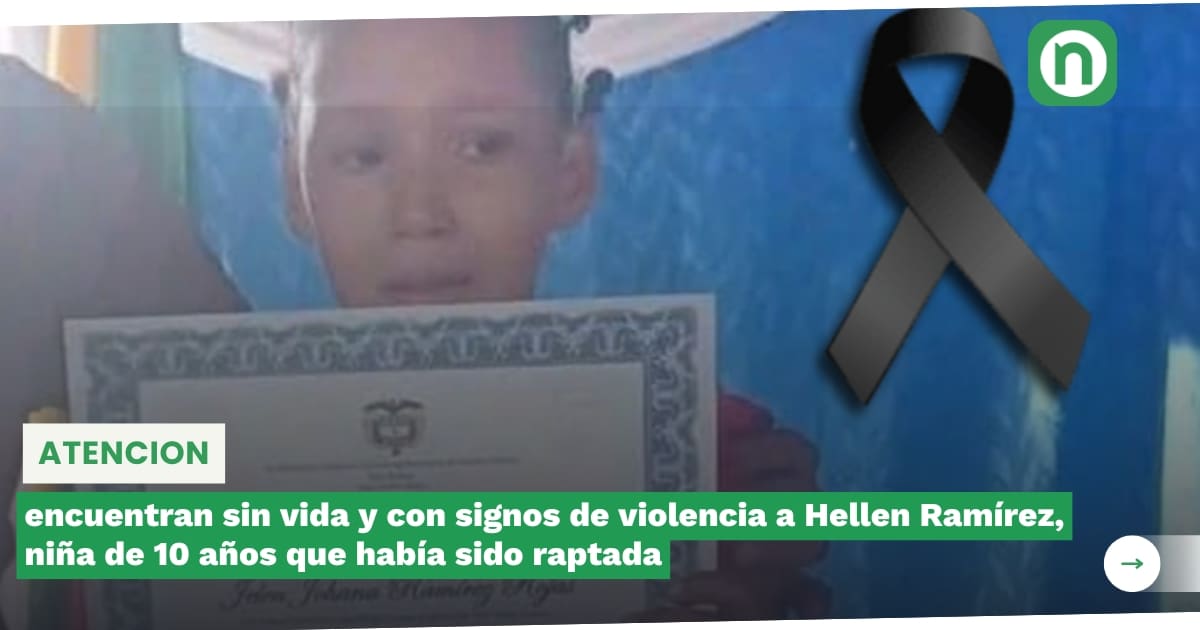 'Se fue un ángel al cielo': encuentran sin vida y con signos de ...