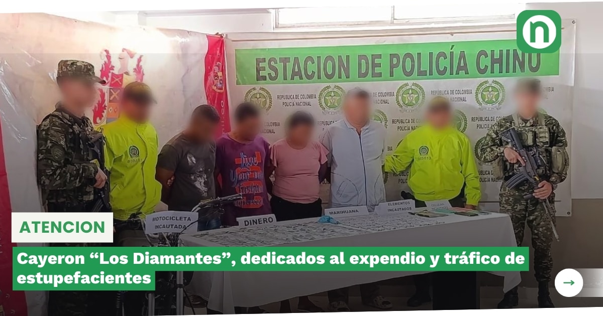 Cayeron Los Diamantes Dedicados Al Expendio Y Tráfico De