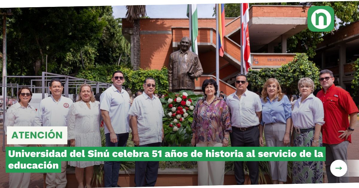 Universidad del Sinú celebra 51 años de historia al servicio de la ...