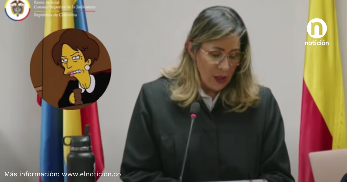¿Predicción simpsoniana? El pocillo de la jueza Sandra Heredia que ...